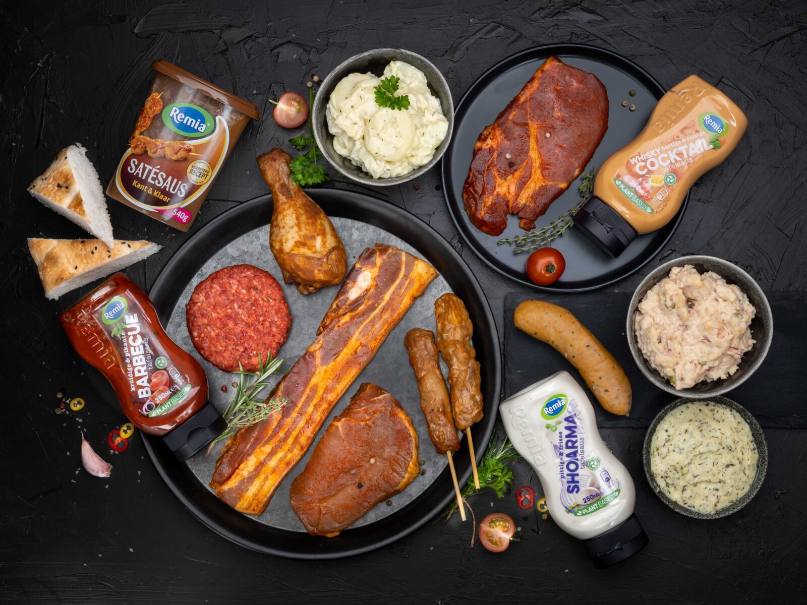 Barbecue pakket REMIA 16 personen - BBQ Holland